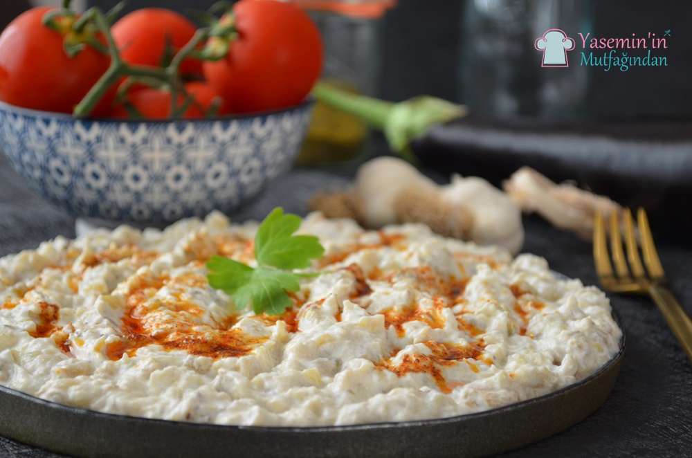 Labneli Köz Patlıcan Mezesi Tarifi - Yaseminin Mutfağından-Pratik Yemek ...